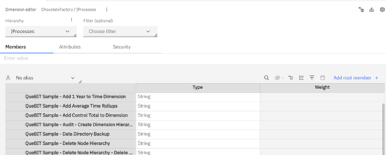 Process Log Cube - QueBIT