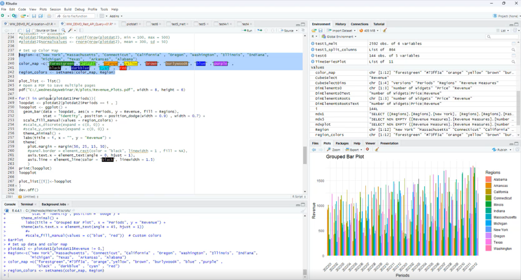 Automating TM1 with R Scripting - QueBIT